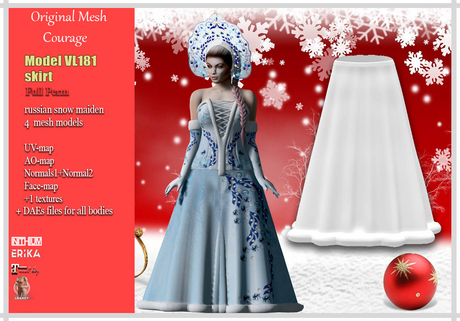 Second Life Marketplace - Model VL-181-Full pack+DAEs