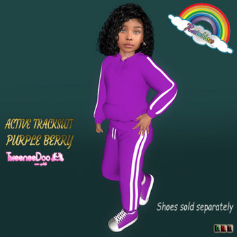 Second Life Marketplace - ((RBS)) Active Tracksuit PURPLE BERRY ...
