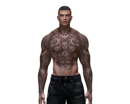 Second Life Marketplace - *DanteShop* Shape #02 Lelutka Logan / Legacy ...