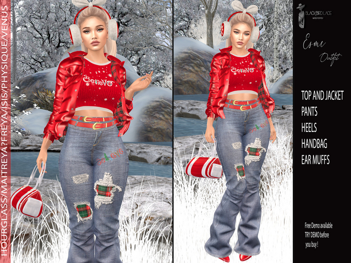 Second Life Marketplace - Esme Outfit by BL