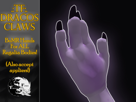 Second Life Marketplace - .:TF:. DRACOS CLAWS
