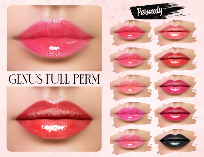Second Life Marketplace - GENUS FULL PERM LIPS TEXTURES #3