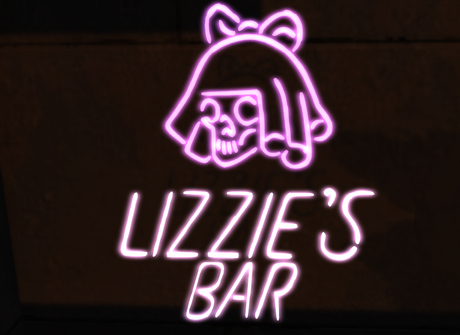 Second Life Marketplace - Lizzie's Bar sign scripted simple neon mesh