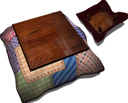 Second Life Marketplace - [ FULL PERM ] Japanese Winter Kotatsu Table Set