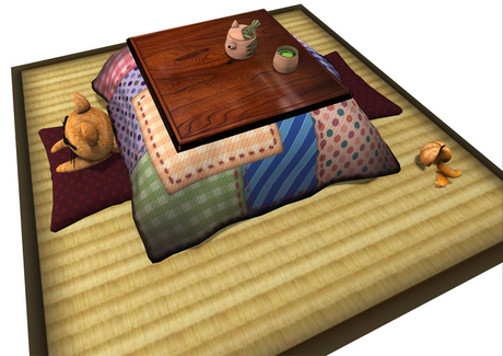 Second Life Marketplace - [ FULL PERM ] Japanese Winter Kotatsu Table Set