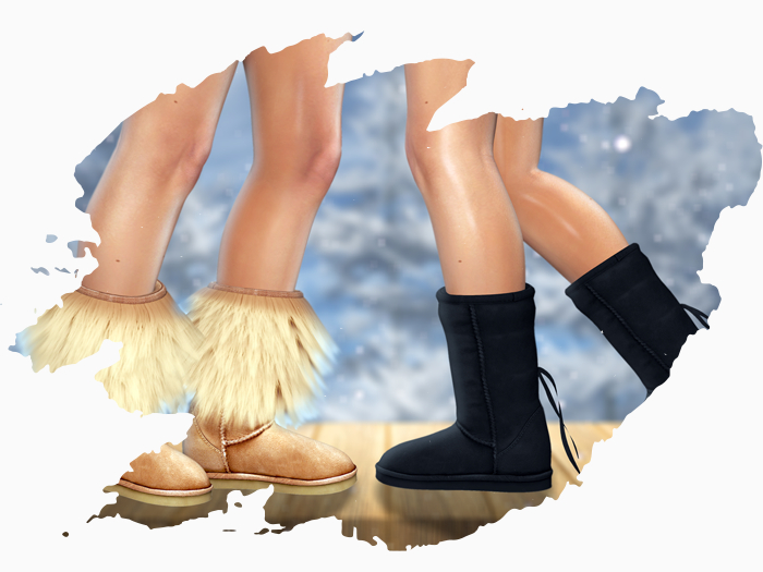 Second Life Marketplace - .::E.D.D.A::. Moira Winter Boots {DEMO}