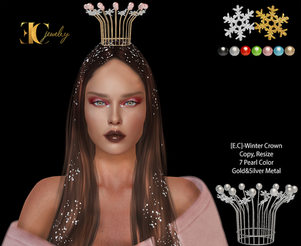 Second Life Marketplace - [E.C]-Winter Crown