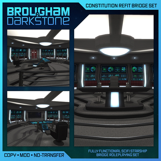 Second Life Marketplace - [BD] - Constitution Refit Bridge Module