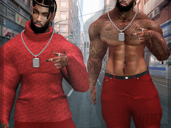 Second Life Marketplace - #DIZ RED OUTFIT-/^JAKE