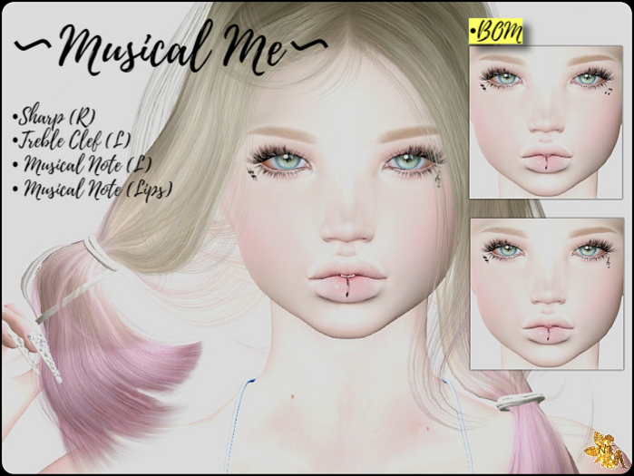 Second Life Marketplace - NT - Musical Me (BOM)