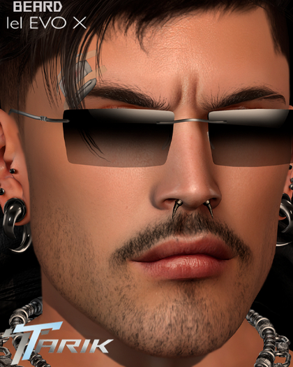 Second Life Marketplace - -- T. TARIK -- Pack ' Beard 64 // BOM Evo X ...