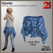 Second Life Marketplace - Hipster Wrap Around Waist Jacket - Jordy Blue ...