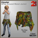 Second Life Marketplace - Hipster Wrap Around Waist Jacket - Tie Dye Two