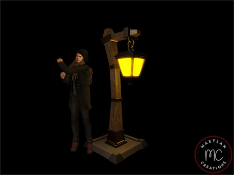 Second Life Marketplace - MC - Medieval Fantasy Street lamp