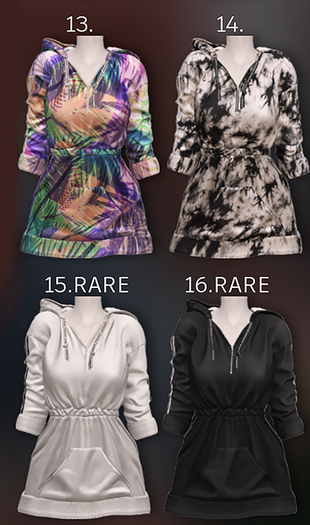 Second Life Marketplace - 14. Ascendant - Hoodie Dress [Lara]