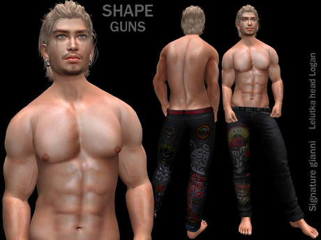 Second Life Marketplace - U SHAPE GUNS