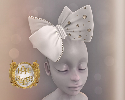 Second Life Marketplace - [HS] Cute Headband [ White ]