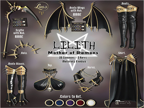 Second Life Marketplace - Luas Lilith Scythe RARE