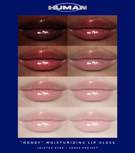 Second Life Marketplace - HUMAN_HONEY MOISTURIZING LIP GLOSS GENUS