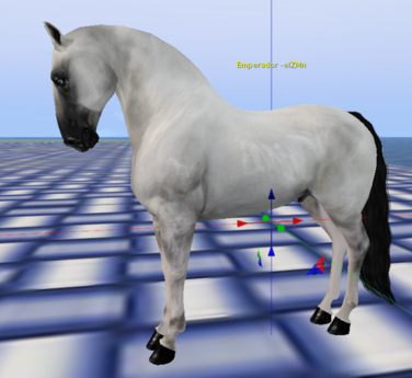 Second Life Marketplace - Equidae ~ Arabian Light Grey Coat Applier