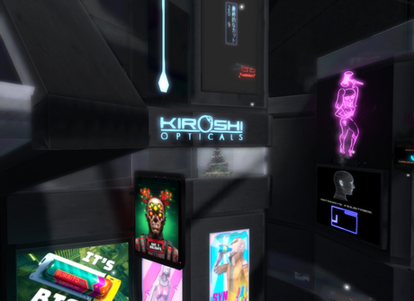 Second Life Marketplace - kiroshi opticals sign mesh (M) mp vers