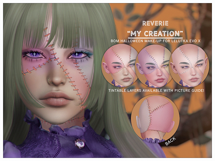 Second Life Marketplace - [REVERIE] My Creation [BOM/EvoX]