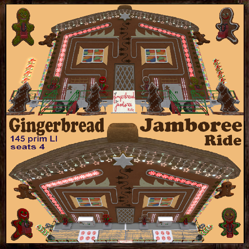 Second Life Marketplace - (CC) Carnival Funfair: Gingerbread Jamboree ...