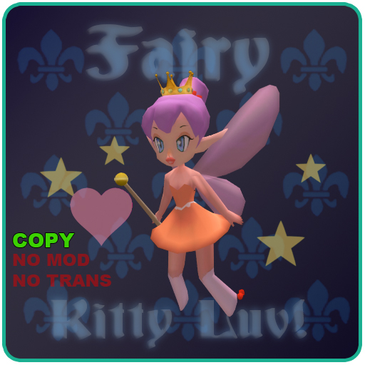 Second Life Marketplace - Fairy - Kitty Luv v5 - Kittycats Companion ...
