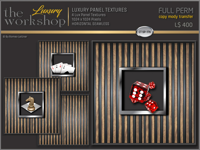 Second Life Marketplace - LUXURY PANEL - 176