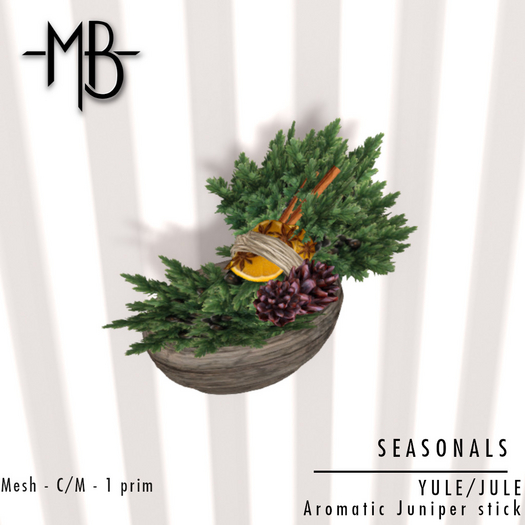 Second Life Marketplace - -MB- BOX SEASONALS - Yule/Jule - Aromatic ...