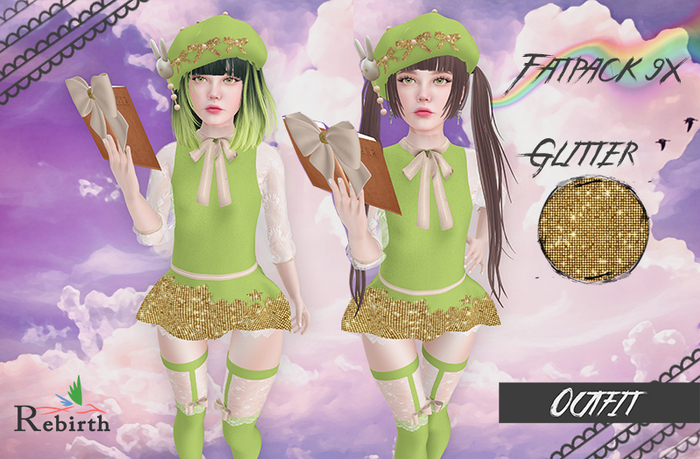 Second Life Marketplace - C\W Outfit Rosalie Fatpack 9x Rebirth