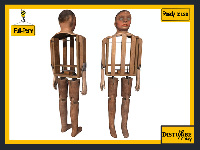 Second Life Marketplace - ::DisturbeD:: Antique Theater Puppet - FULL ...