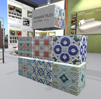 Second Life Marketplace - TAIWAN tiles box