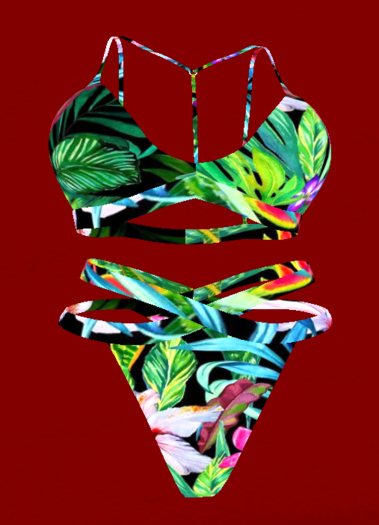 Second Life Marketplace - sport legacy bikini floral 6