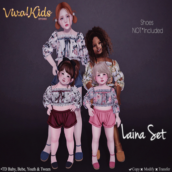 Second Life Marketplace - [Vk!] Laina Set Navi_Youth