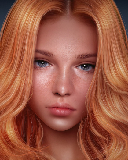 Second Life Marketplace Velour Julia Skin For Evo X Snow