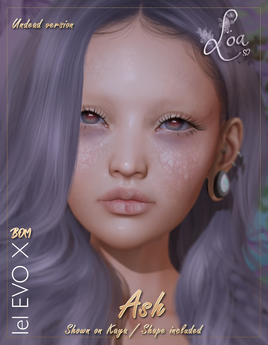 Second Life Marketplace - ::Loa:: Ash Skin ~LeLutka EVO X Applier~ [Sand]