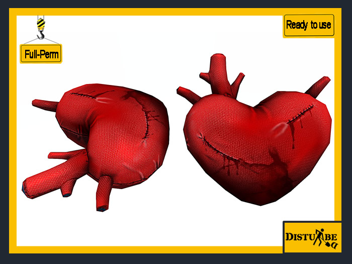 Second Life Marketplace - ::DisturbeD:: Vintage Toys - Heart - FULL ...