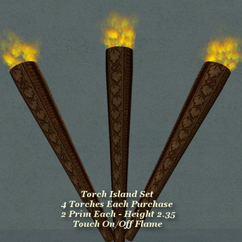 Second Life Marketplace - Torch Island Set