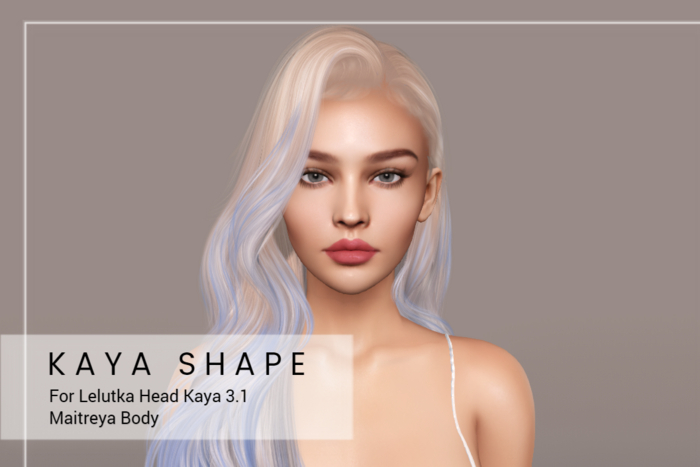 Second Life Marketplace - - celeste - Kaya Shape [Lelutka EvoX Kaya 3.1]