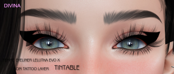 Second Life Marketplace - .:: Divina ::. [LIMITED PROMO] Eyeliner ...