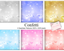 Second Life Marketplace - Confetti - 6 Textures Seamless - NINA and RAY NR