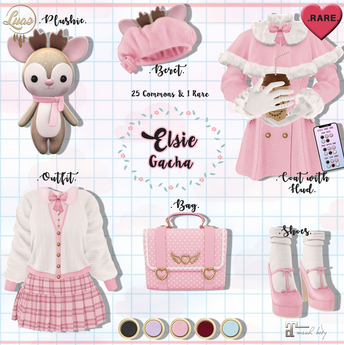 Second Life Marketplace - Luas Elsie Full Set + Rare