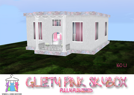 Second Life Marketplace - {S & S} Glitzy Pink Skybox