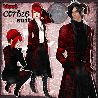 Second Life Marketplace - (blood) Corbie Suits ~silentsparrow