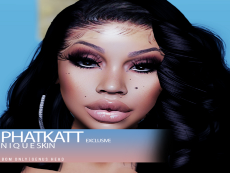 Second Life Marketplace - PHATKATT EXCLUSIVE:: NIQUE SKIN! BOM ONLY