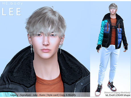 Second Life Marketplace - Lee shape (lel Logan)