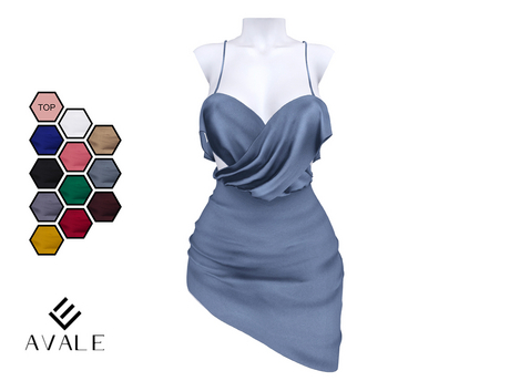 Second Life Marketplace - AVALE Gorra - Dark Silver