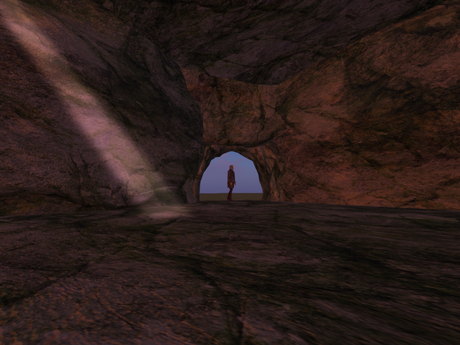 Second Life Marketplace - Little cave Mossy Rock (materials)