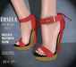 Second Life Marketplace - EXCLUSIVE HEELS MOD: URSULA RED * NEW ...